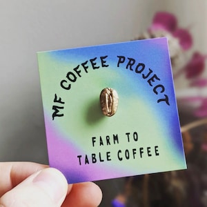 Coffee Bean Pin Badges - Wholesale - Fully Customisable - Have Us Brew ...