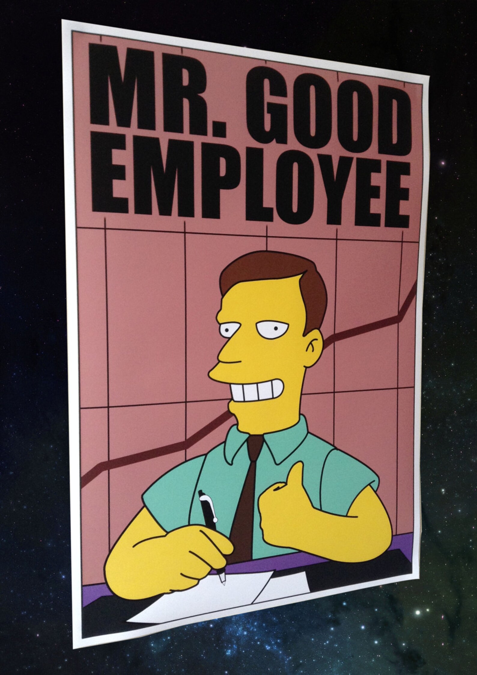 Mr Good Employee Poster - Etsy UK