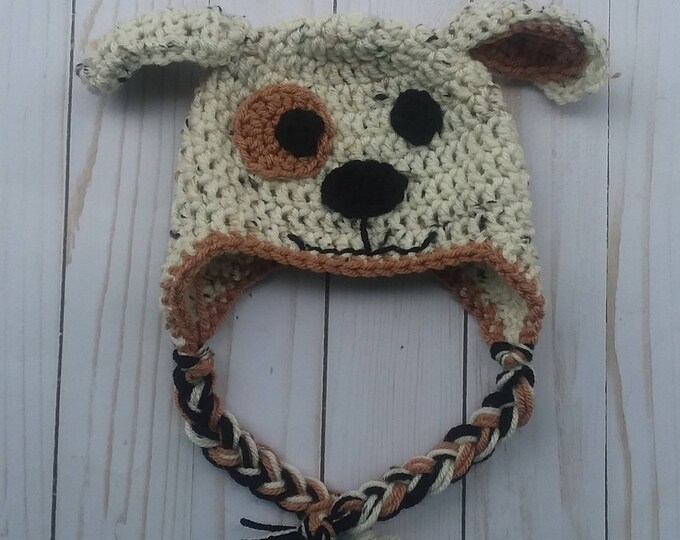Puppy Hat | Puppy Cap | Puppy Beanie | Animal Hat | Animal Beanie ...