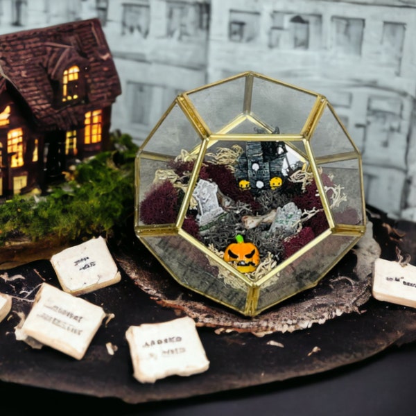 Halloween Terrarium - Etsy