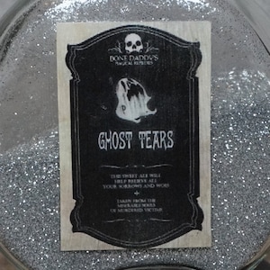 Ghost Tears Potion Bottle - Etsy