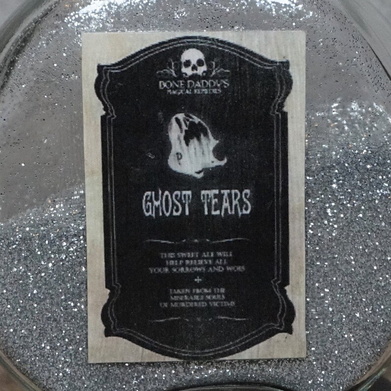 Ghost Tears Potion Bottle - Etsy