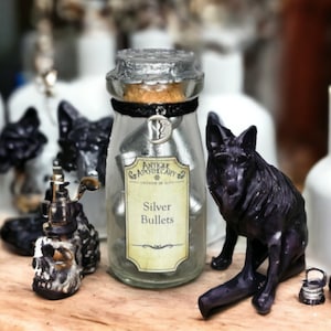 Silver Bullets Potion Bottle - Etsy