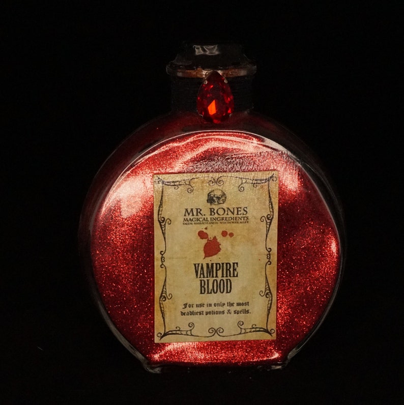 Vampire Blood Potion Bottle - Etsy