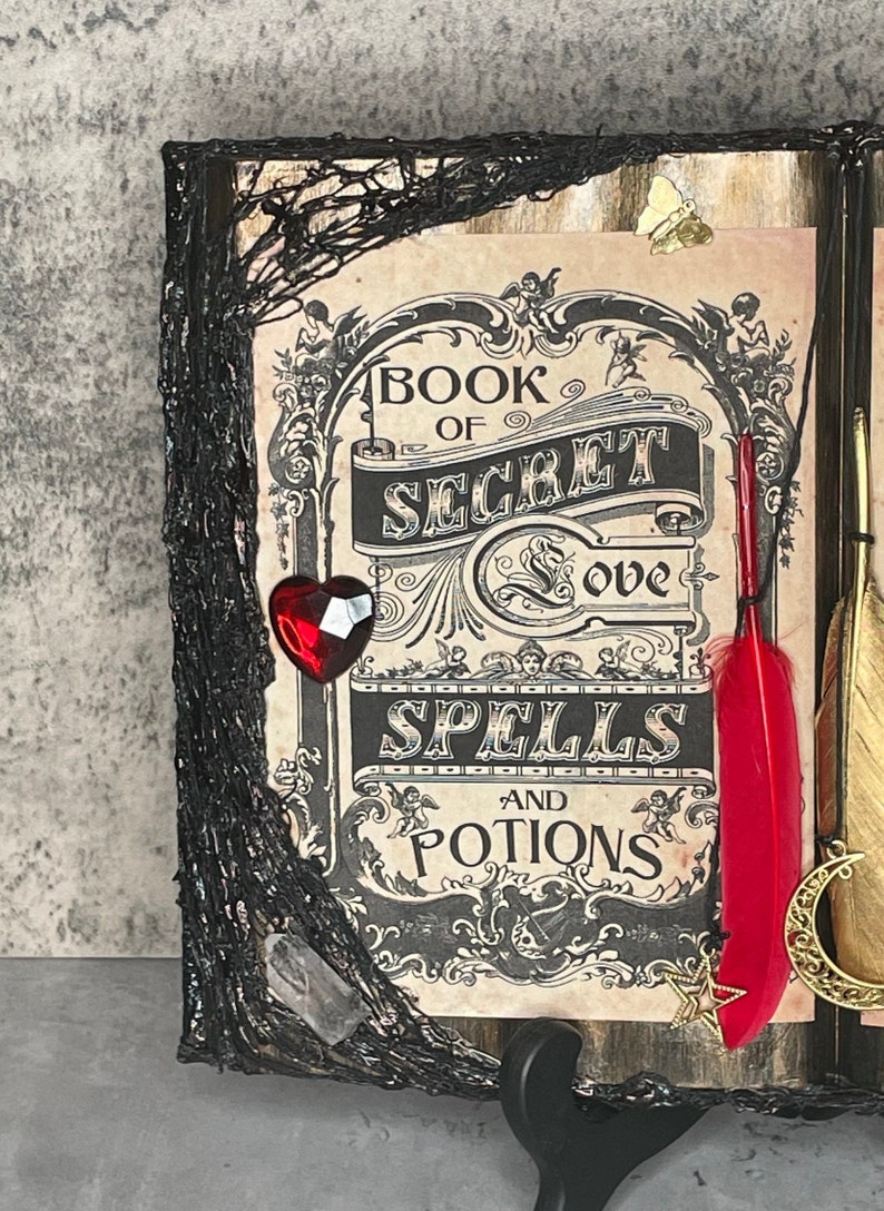 Love Spells Open Spell Book - Etsy
