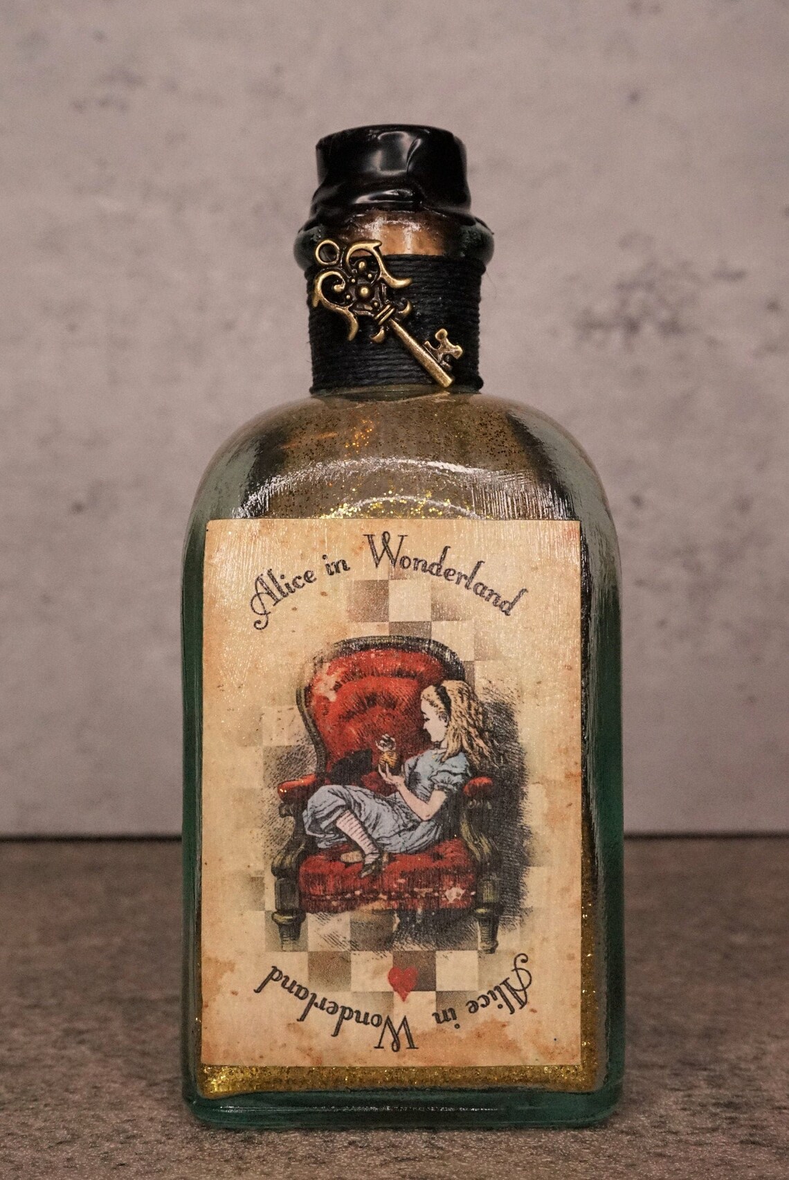 Alice in Wonderland Reading Chair Potion Bottle - Etsy