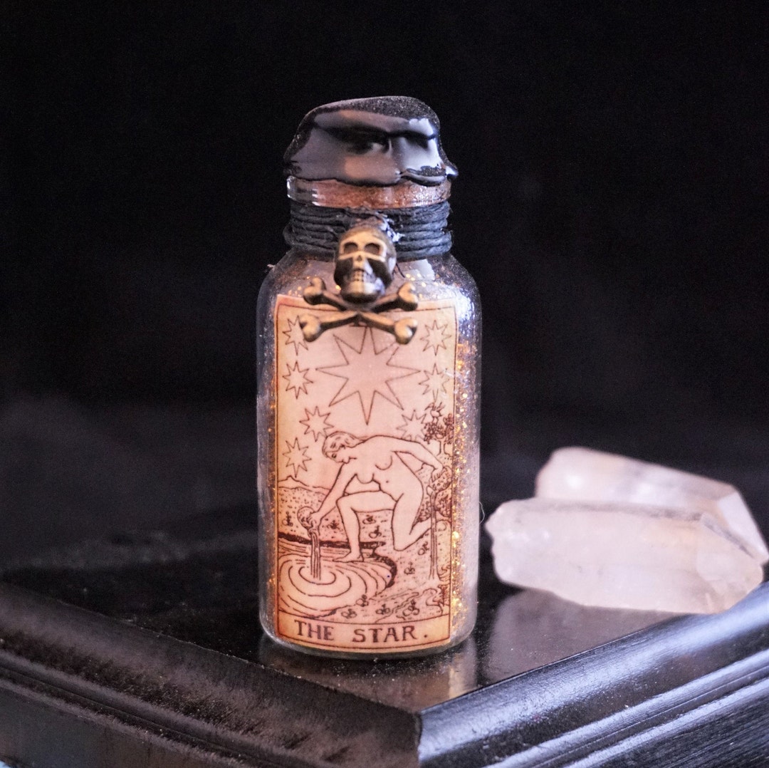 Tarot Star Potion Bottle - Etsy
