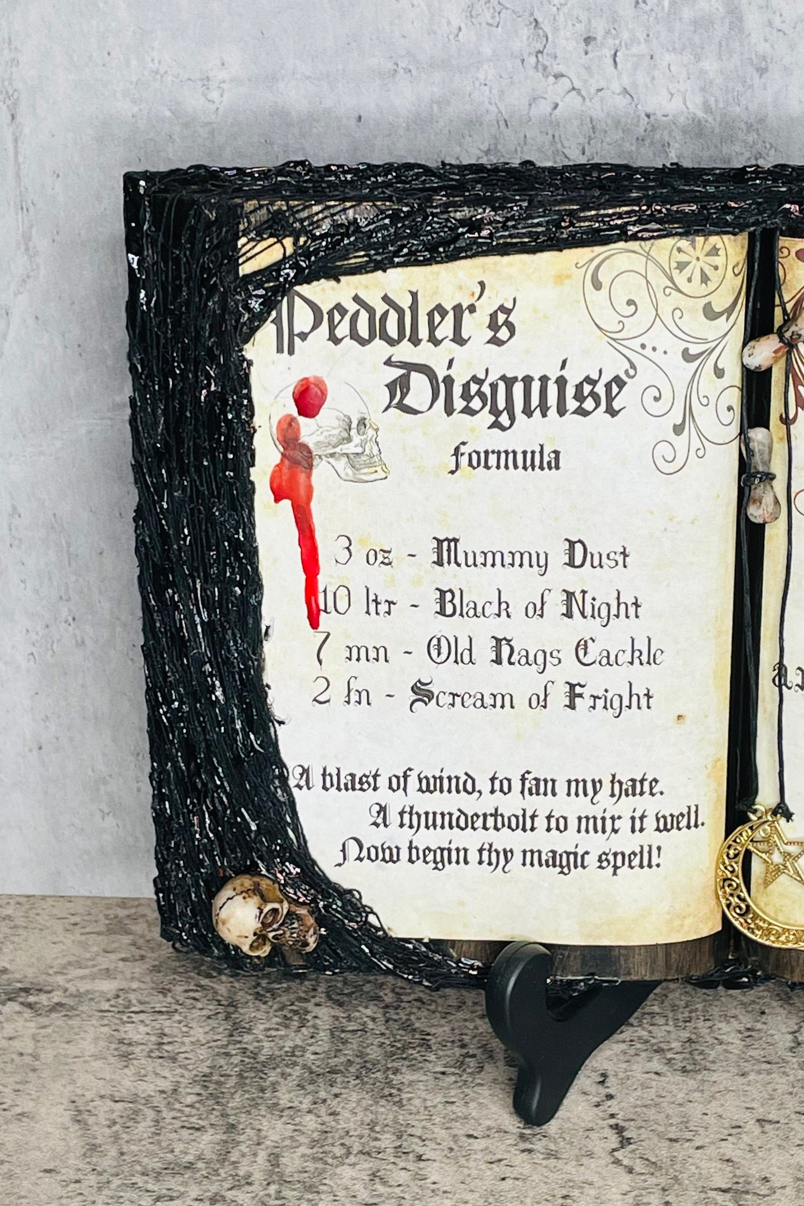 Snow White Themed Open Spell Book - Etsy