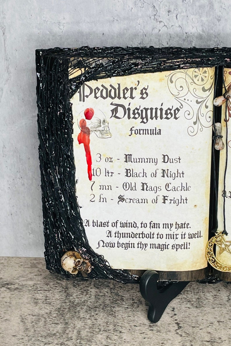 Snow White Themed Open Spell Book - Etsy