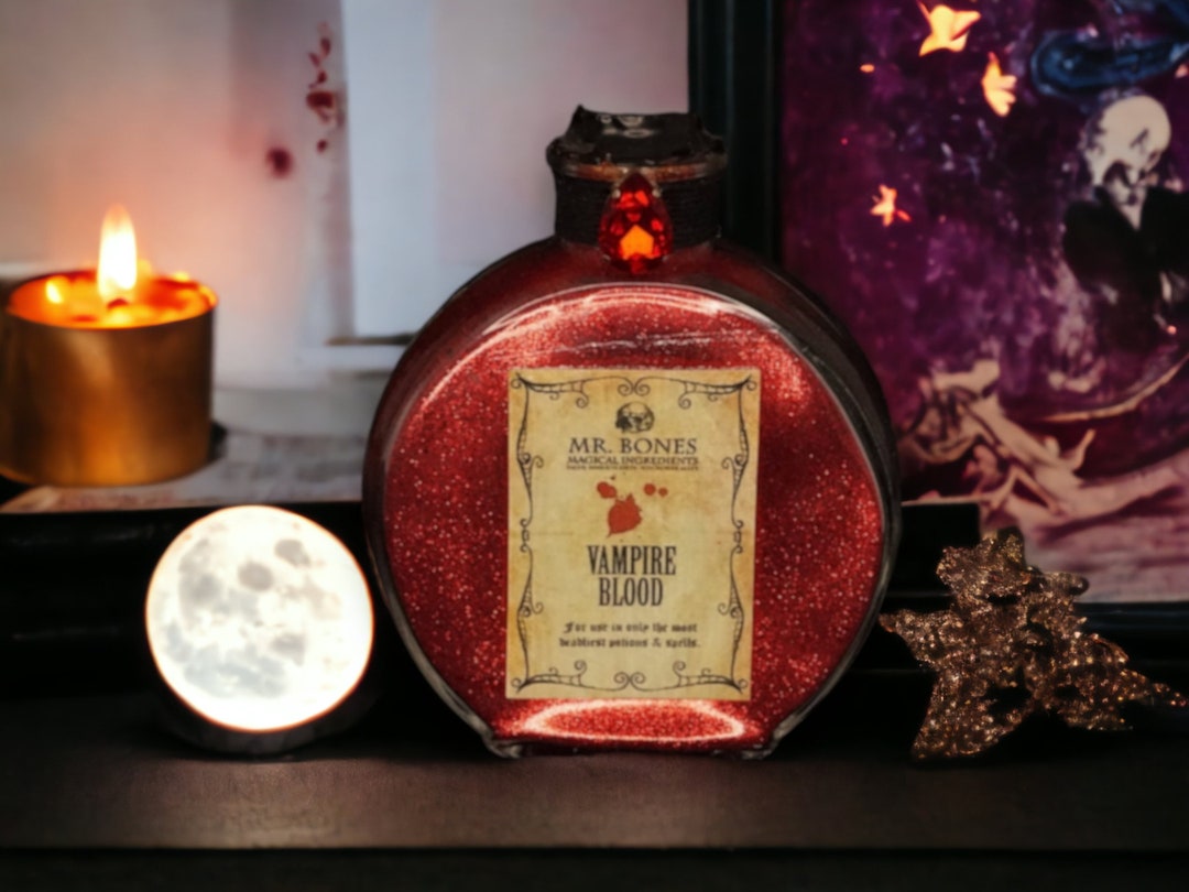 Vampire Blood Potion Bottle - Etsy