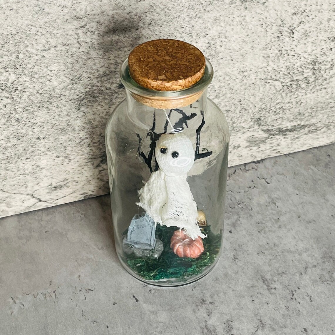 Ghost in Glass Specimen Jar - Etsy