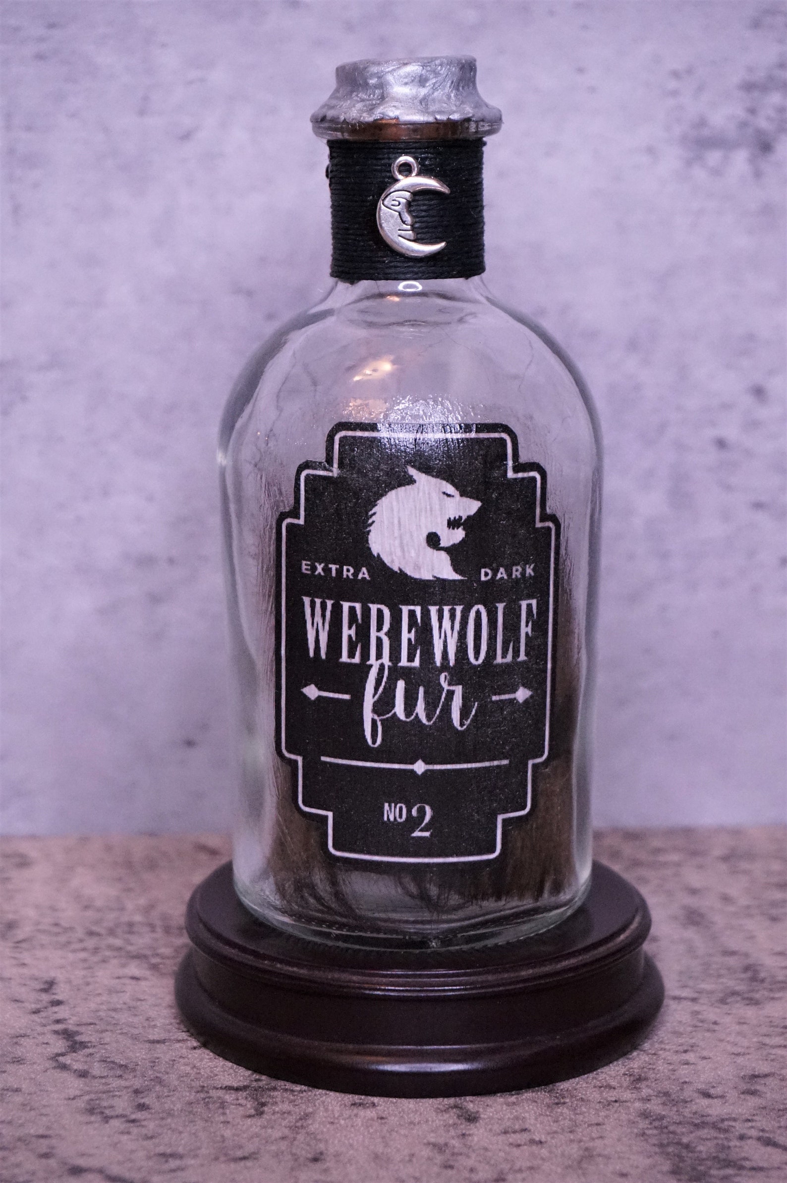 Werewolf Fur Potion Bottle - Etsy