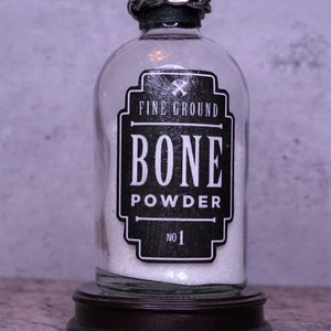 Bone Powder Potion Bottle - Etsy
