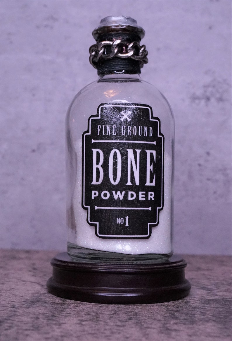Bone Powder Potion Bottle - Etsy