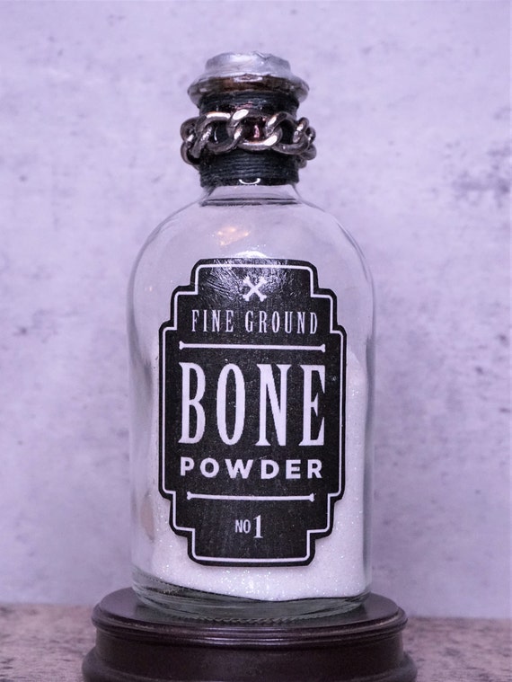 Bone Powder Potion Bottle | Etsy