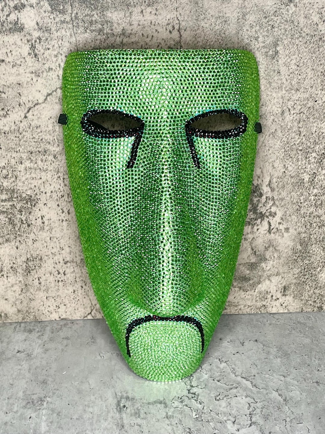 Nightmare Before Christmas Bedazzled Shock Halloween Mask - Etsy