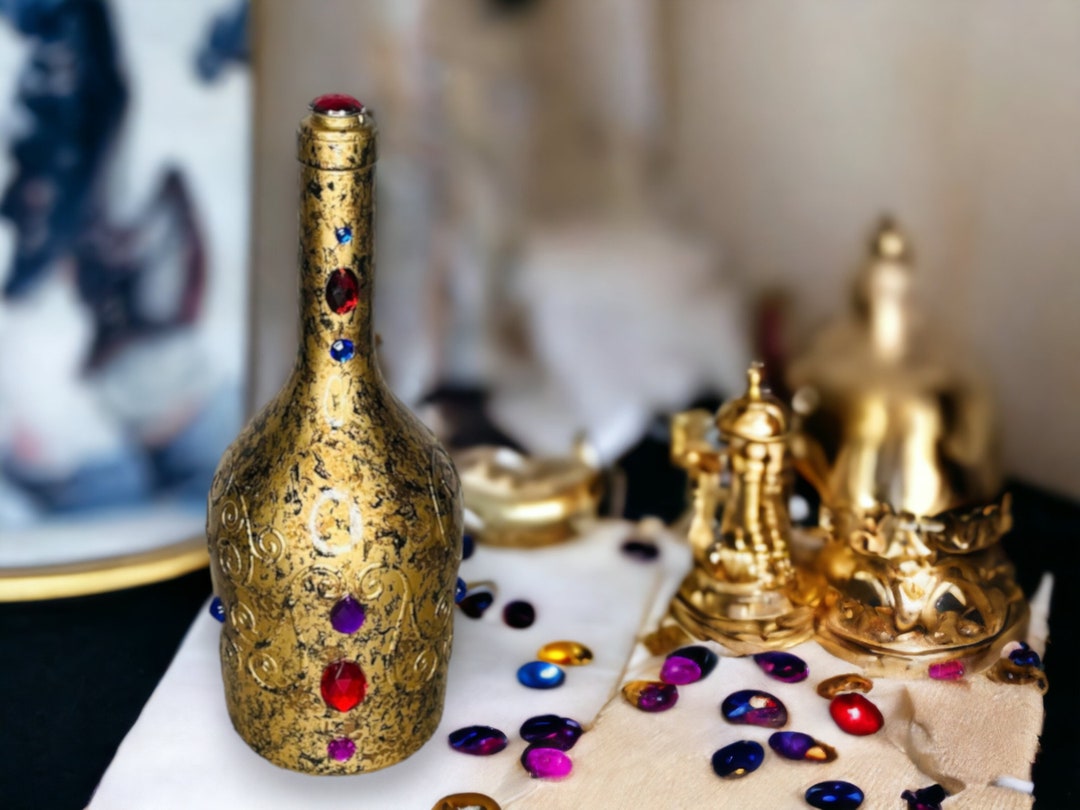 Large Gold Djinn (genie) Lamp - Etsy