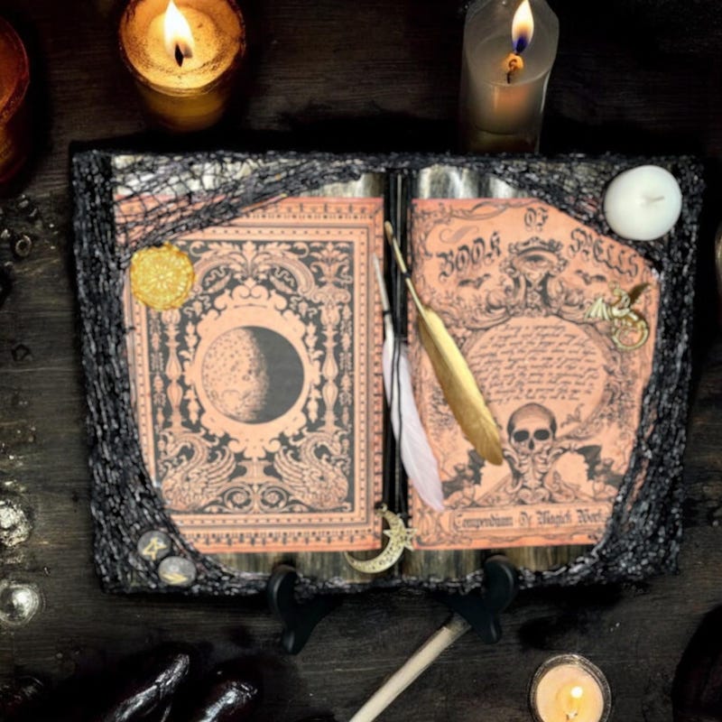 Real Spell Book - Etsy