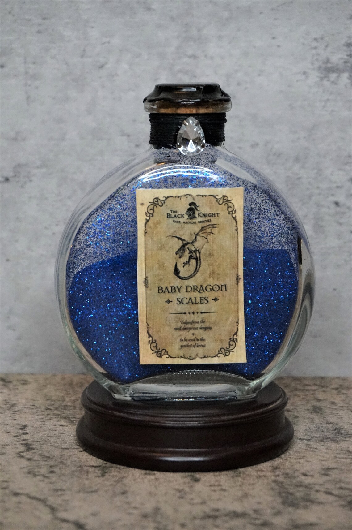 Baby Dragon Scales Potion Bottle - Etsy