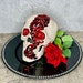 Red Crystal Embellished Skull Party Decoration - Etsy