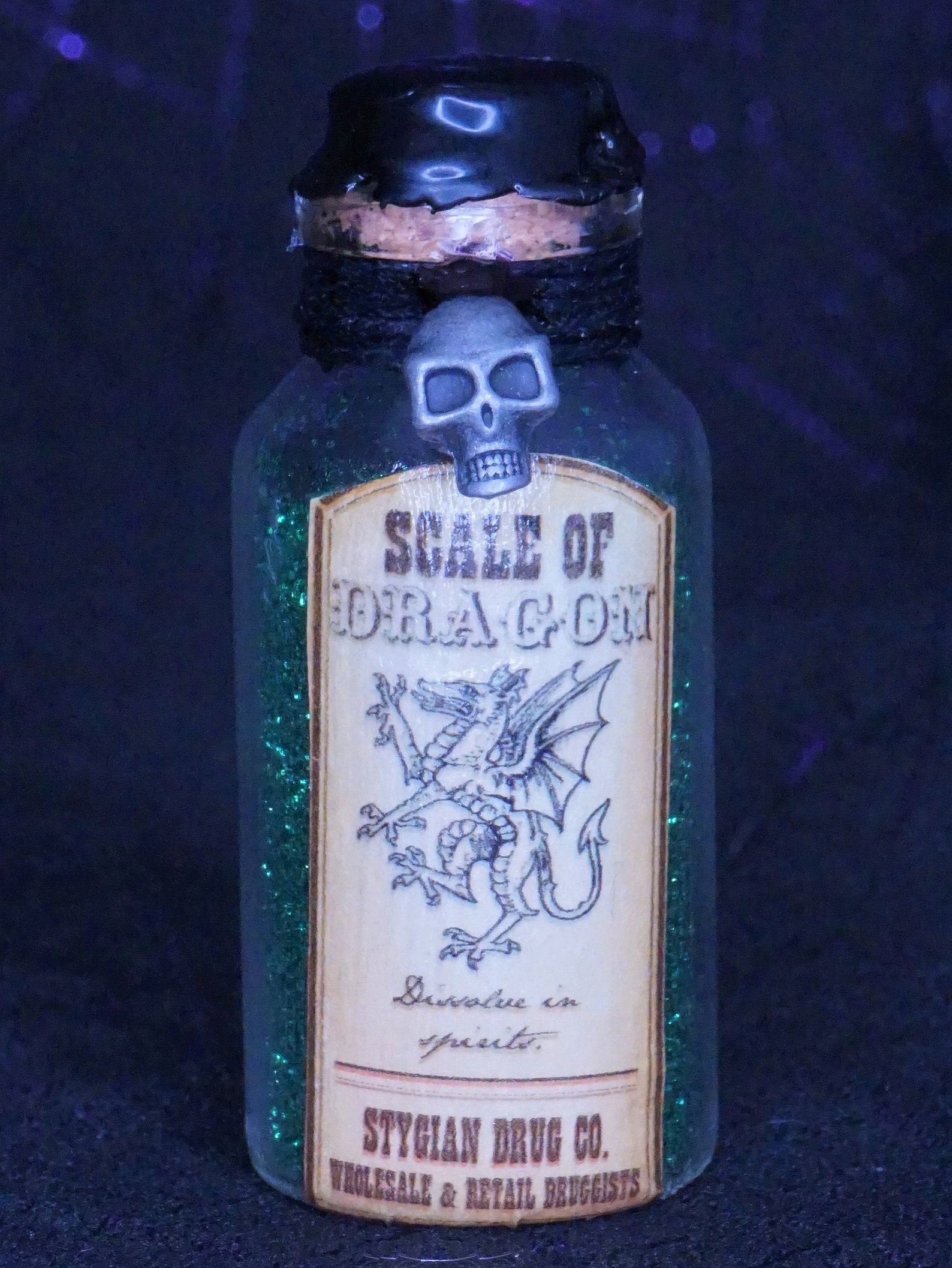 Scale of Dragon Potion Bottle - Etsy