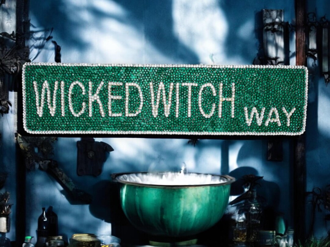 Wicked Witch Way Sign - Etsy