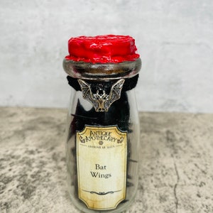 Bat Wings Potion Bottle - Etsy
