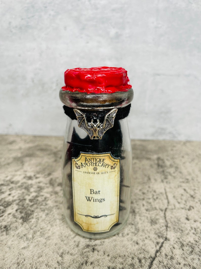 Bat Wings Potion Bottle - Etsy