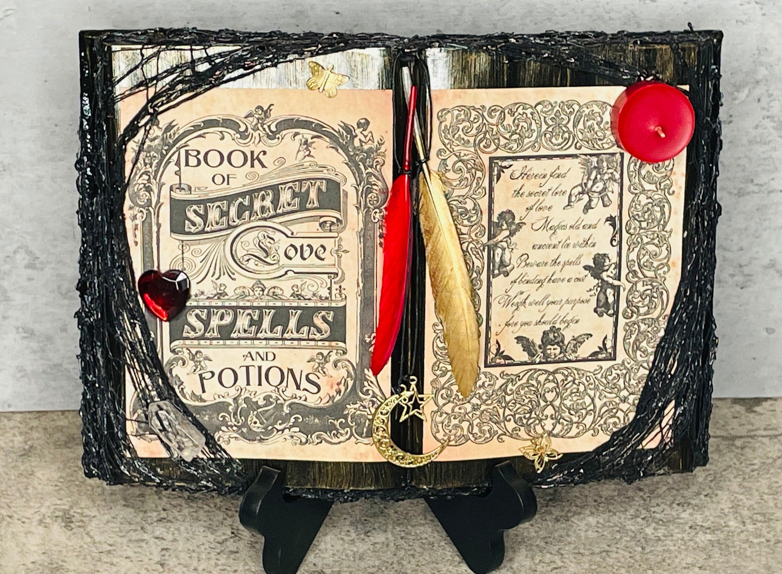 Love Spells Open Spell Book - Etsy