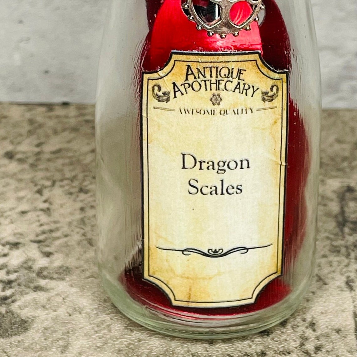 Dragon Scales Potion Bottle - Etsy