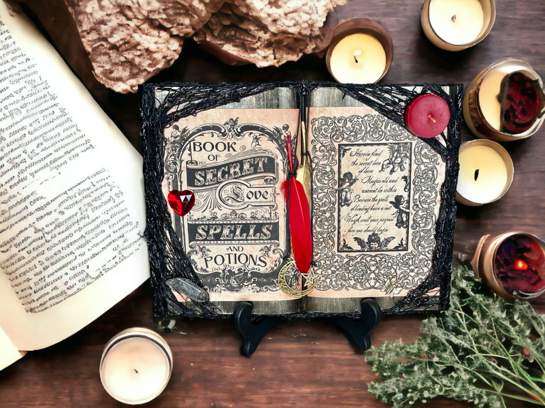 Love Spells Open Spell Book - Etsy