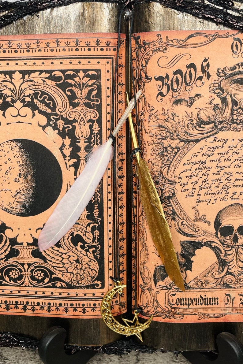 Book of Spells Open Spell Book - Etsy