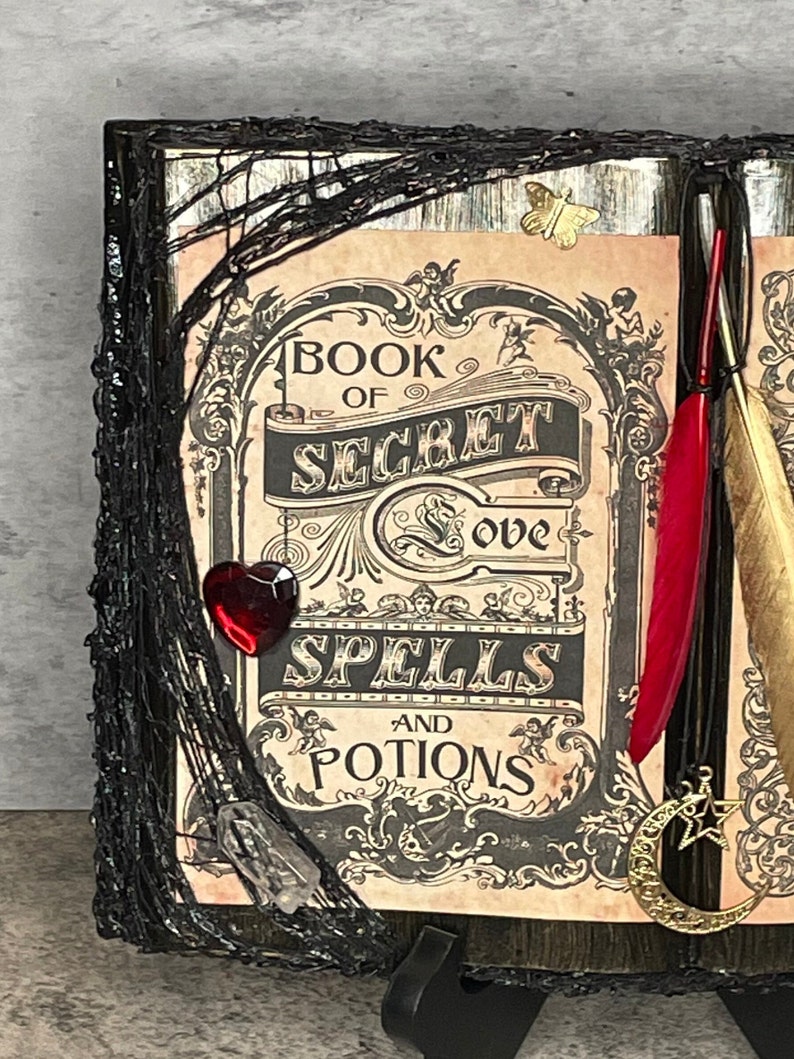 Love Spells Open Spell Book - Etsy