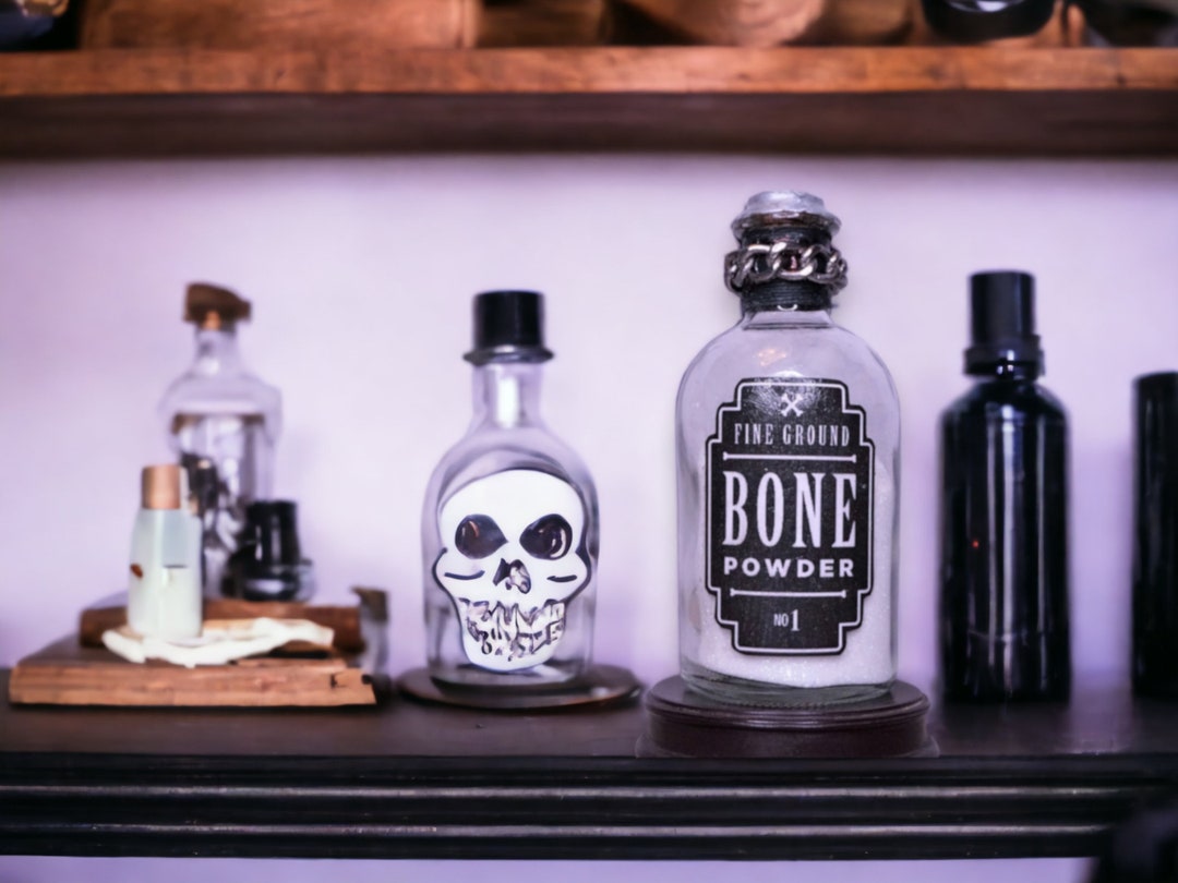 Bone Powder Potion Bottle - Etsy