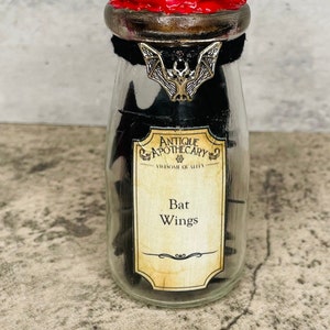 Bat Wings Potion Bottle - Etsy