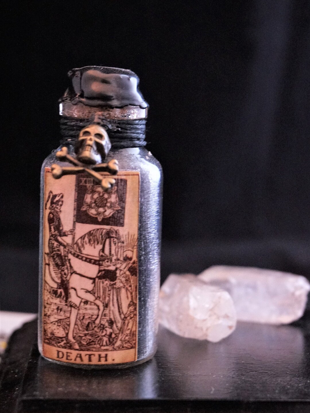 Tarot Death Potion Bottle - Etsy