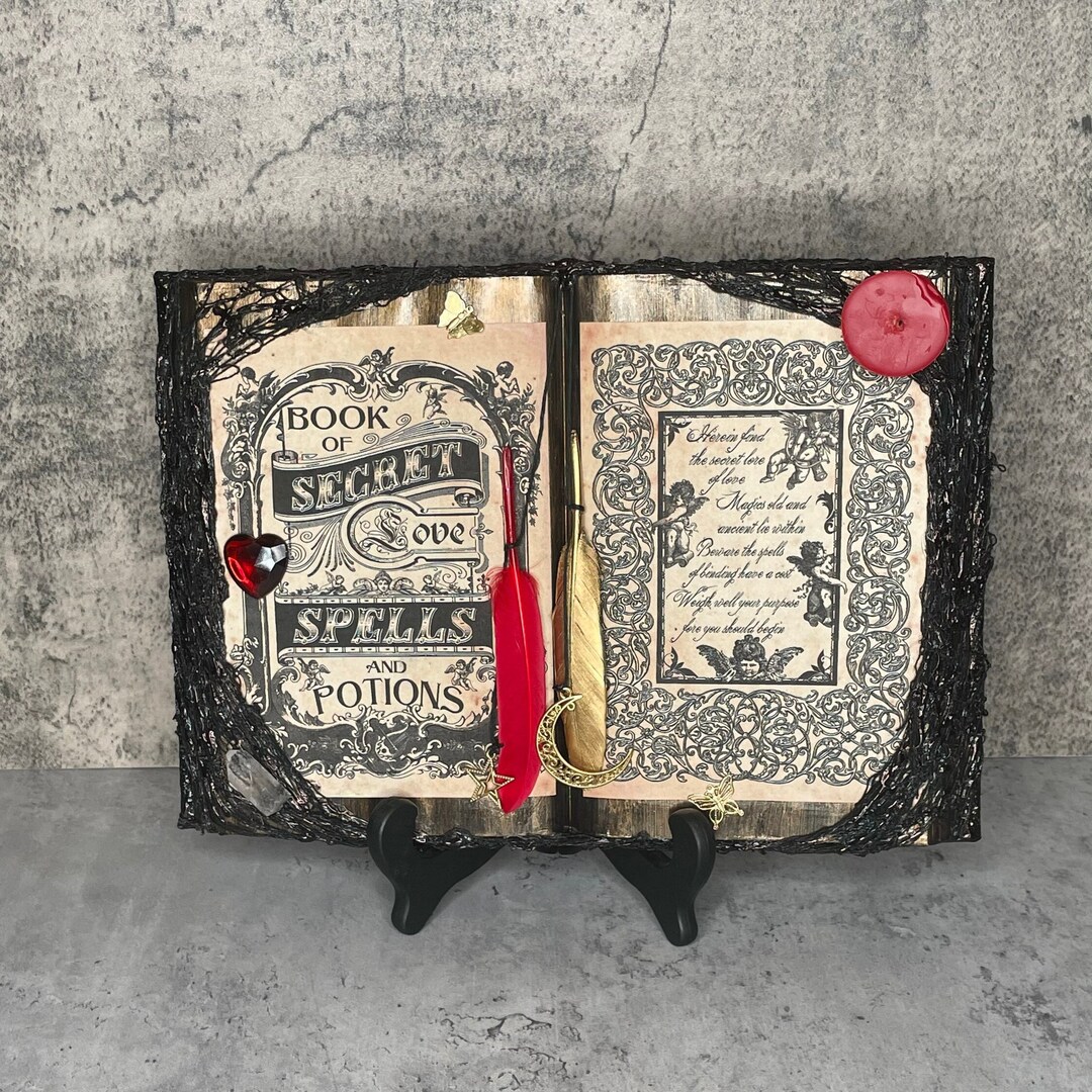 Love Spells Open Spell Book - Etsy