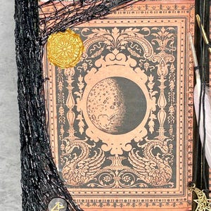 Book of Spells Open Spell Book - Etsy