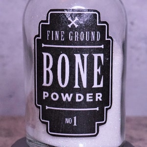 Bone Powder Potion Bottle - Etsy