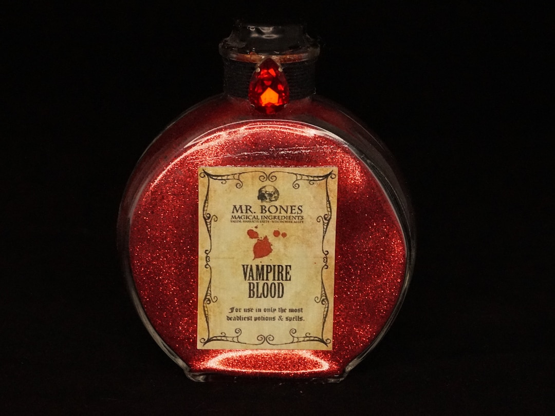 Vampire Blood Potion Bottle - Etsy