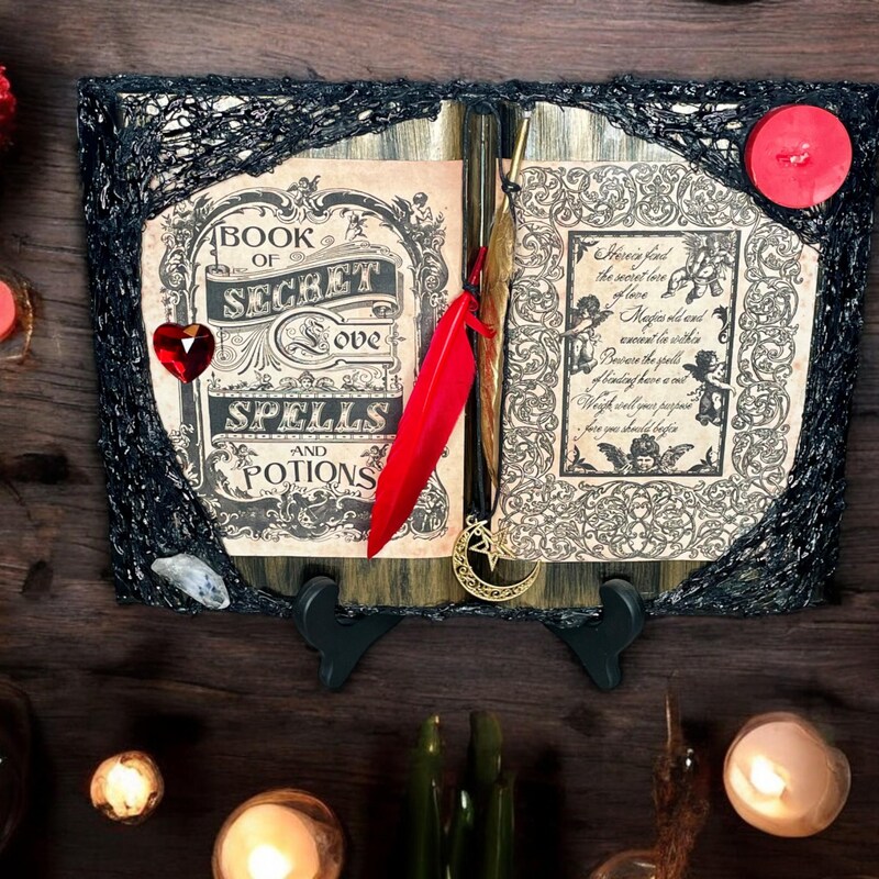 Halloween Spell Book - Etsy