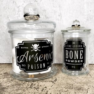Bone Powder Apothecary Jar - Etsy
