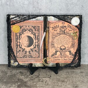 Book of Spells Open Spell Book - Etsy