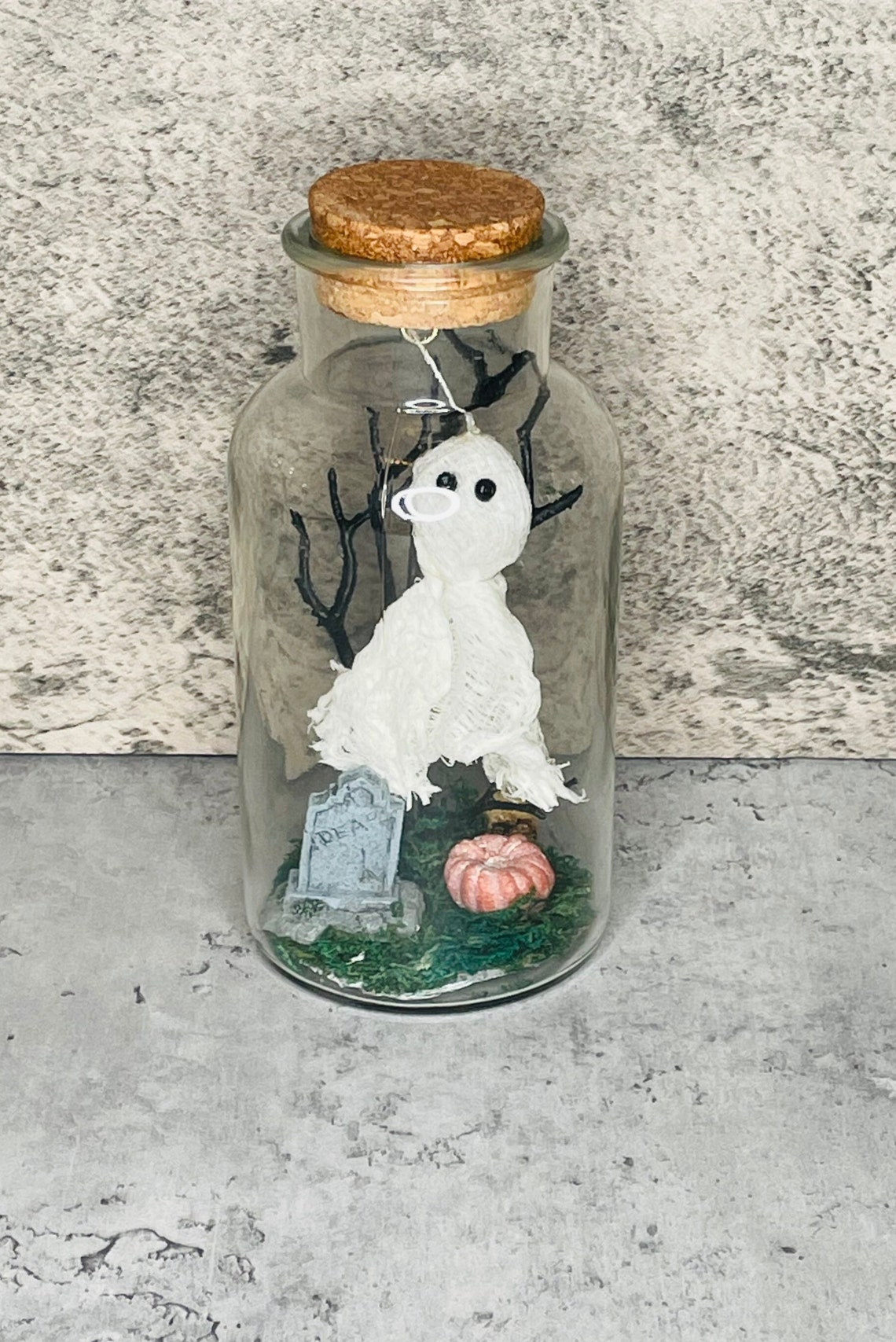 Ghost in Glass Specimen Jar - Etsy
