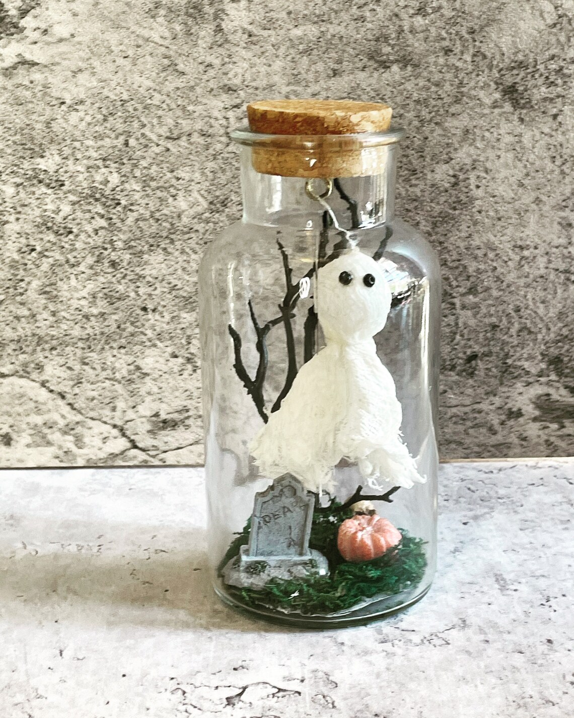 Ghost in Glass Specimen Jar - Etsy
