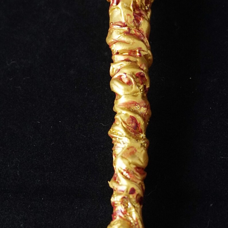 Gold Metallic Fairy Wand With Clear Marble - Etsy