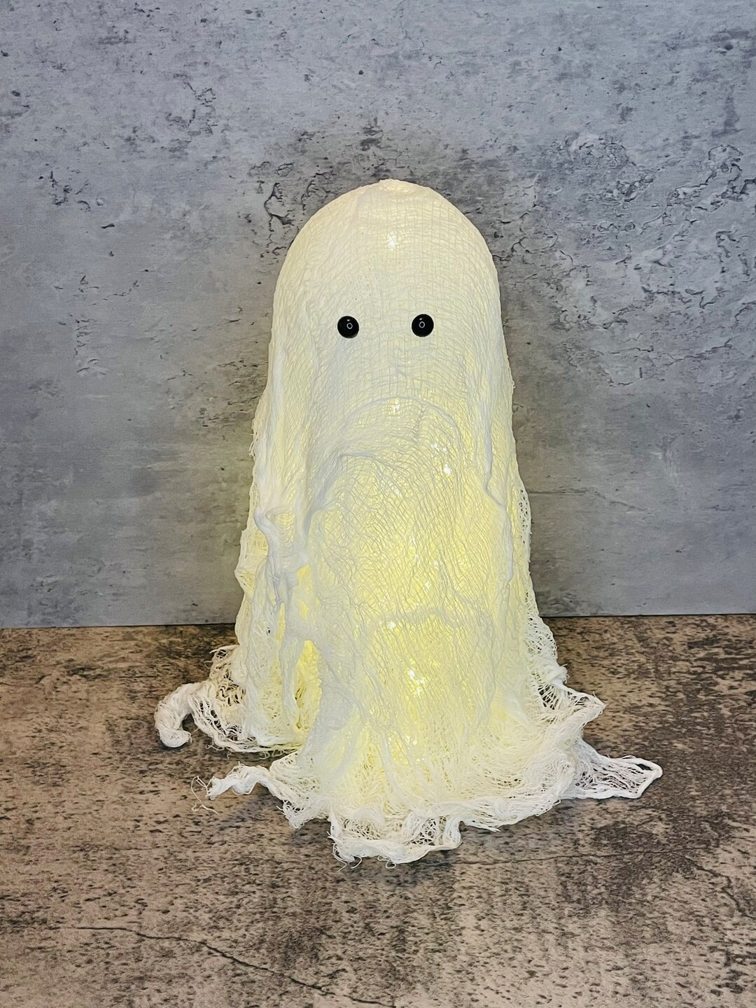 White Cloth Ghost Light - Etsy