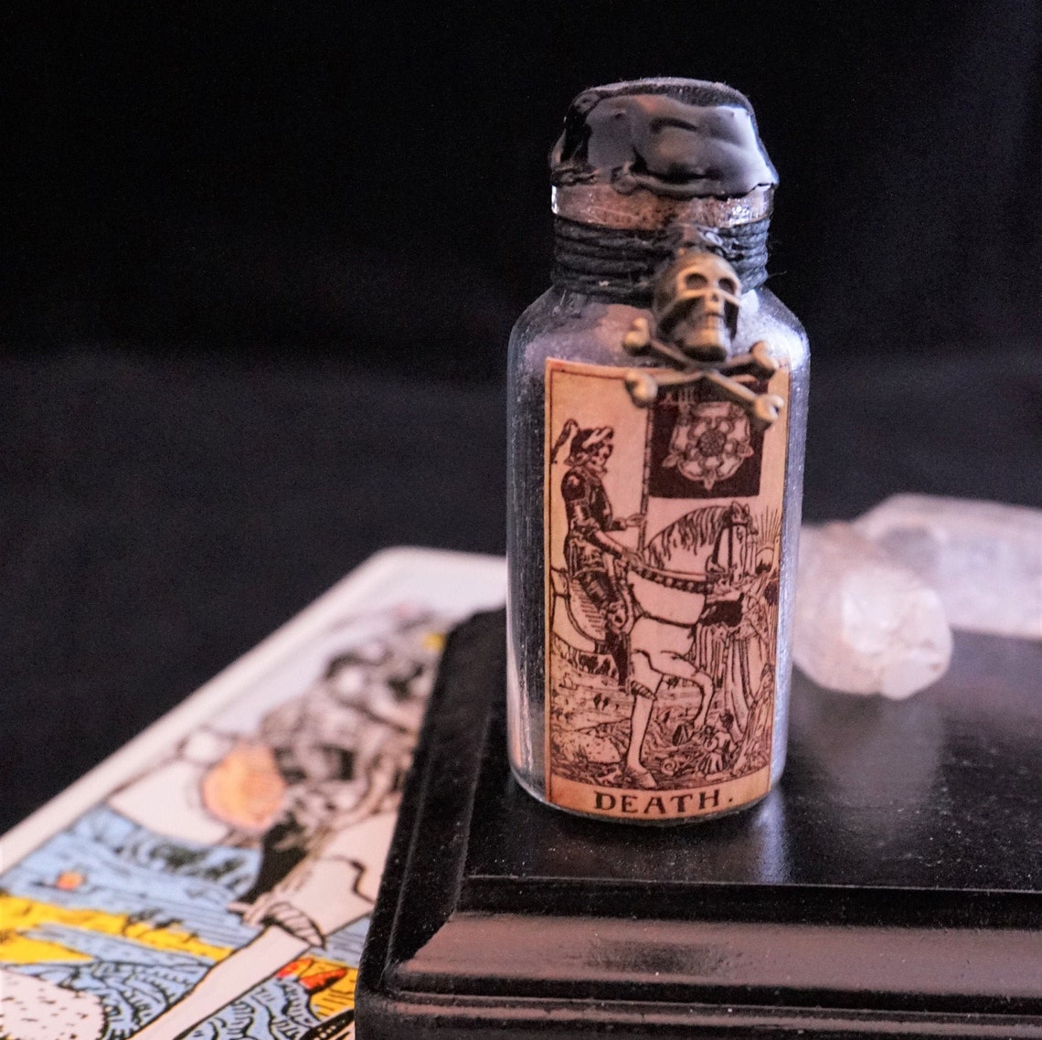 Tarot Death Potion Bottle | Etsy