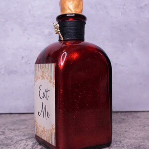 Alice in Wonderland Eat Me Potion Bottle | Etsy