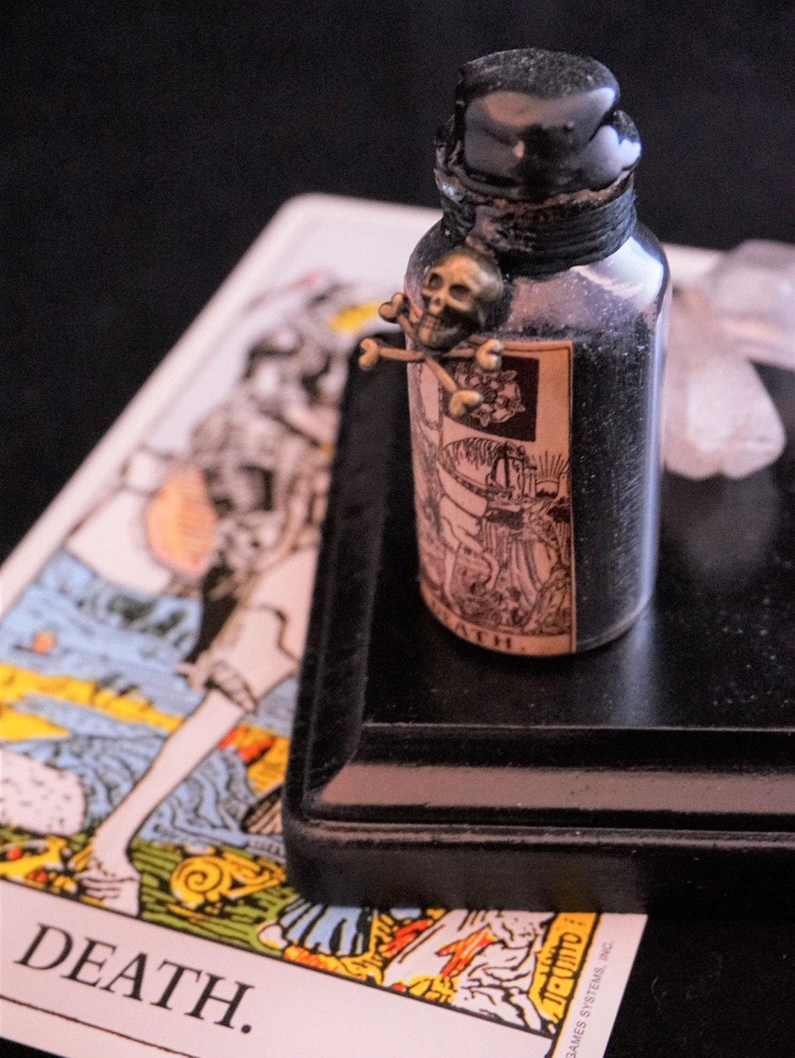 Tarot Death Potion Bottle - Etsy